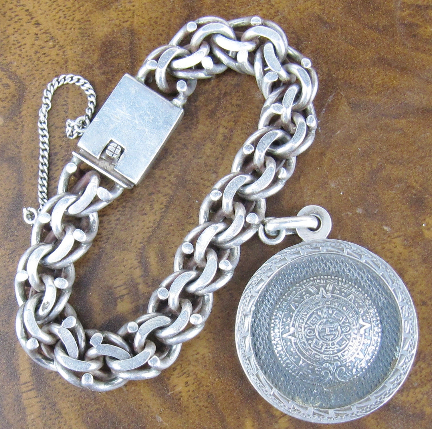 Vintage Mexican Silver Jewelry by VintageOrganic on Etsy