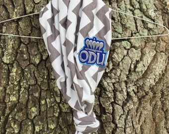 Items similar to Kentucky Royal Blue & White Game Day Chevron Infinity ...