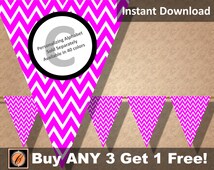 Popular items for hot pink banner on Etsy