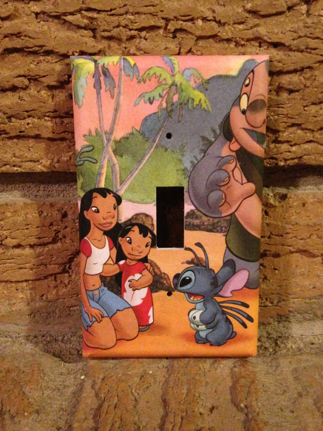 Lilo and Stitch Light Switch Cover Lilo and by Hippiemysticstudio