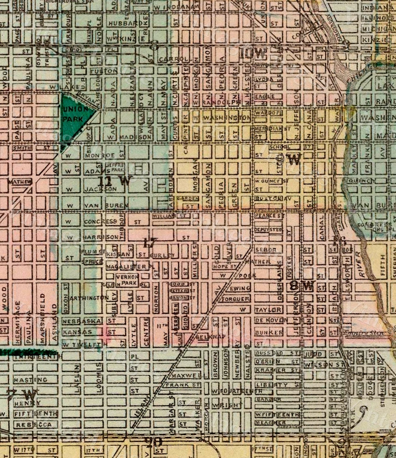 Vintage Map of Chicago, 1857 Chicago Illinois map Antique Chicago Map ... Vintage Map of Chicago, 1857 Chicago Illinois map Antique Chicago Map ...