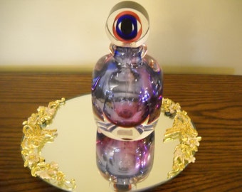 Round perfume bottle | Etsy