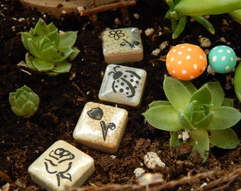 Mini stepping stones | Etsy