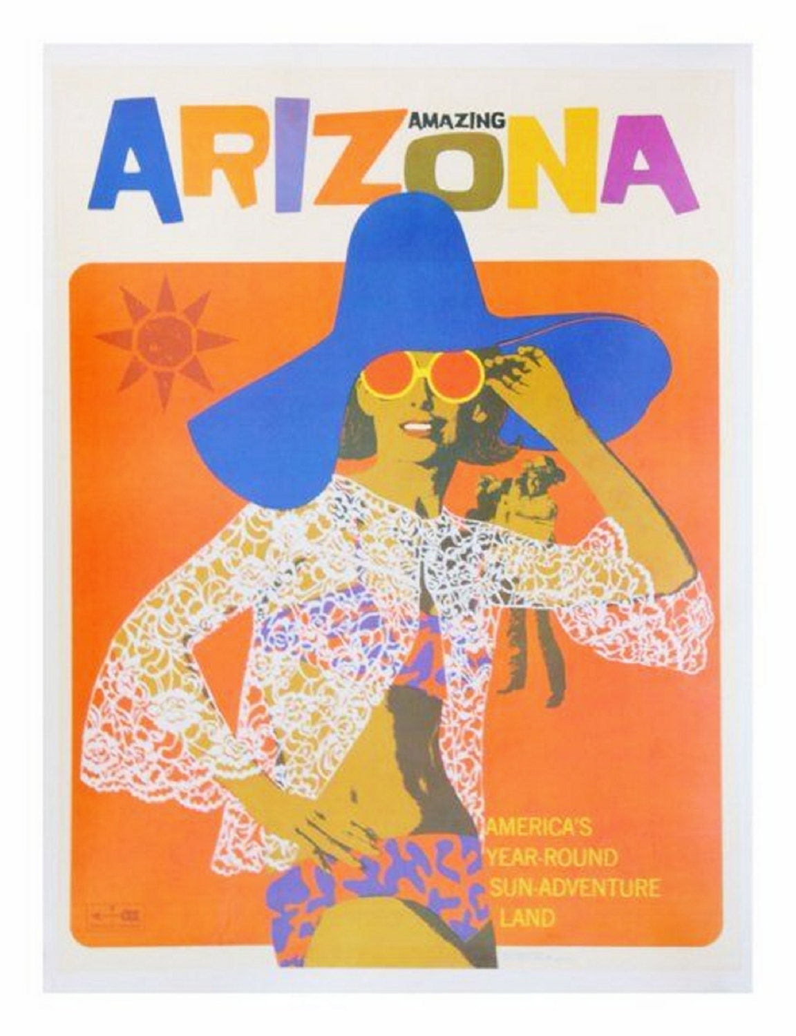 vintage-travel-posters-Amazing Arizona Year Round Sun. 11 X