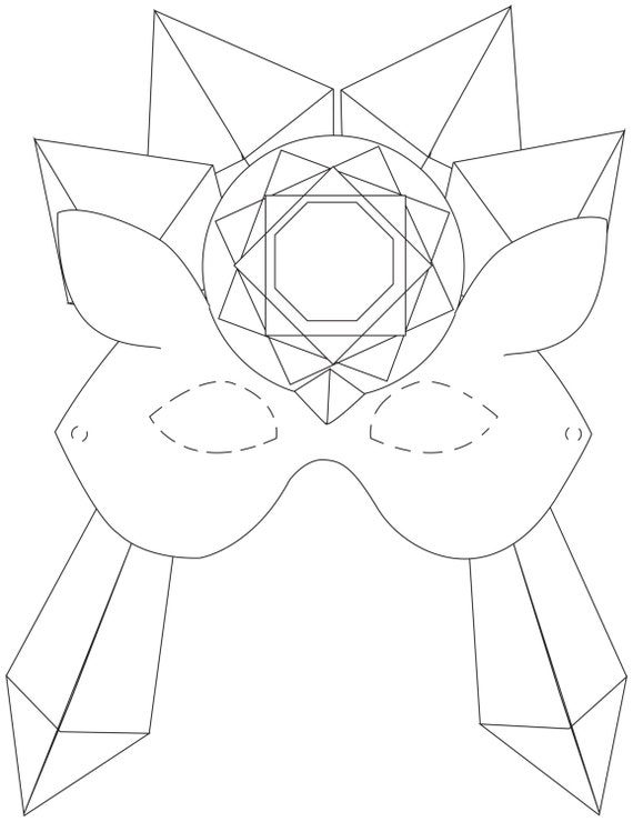 Free Pokemon Masks Coloring Pages