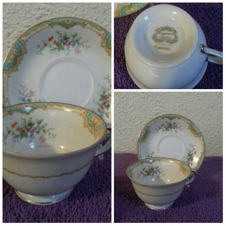 Vintage Occupied Japan Kingswood China Newport / Cup Saucer Set ...