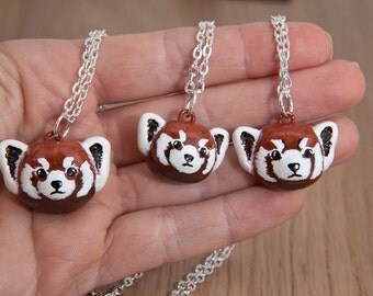 Red panda sculpture | Etsy