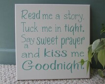 Popular items for read me a story sign on Etsy