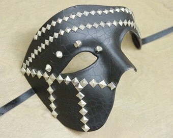 Matte black mask | Etsy