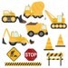 Premium Yellow Construction Clipart Truck Clipart