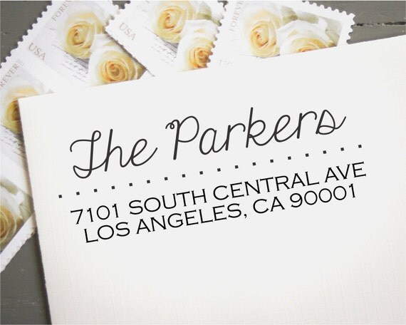 Self Inking Return Address Stamp Custom Address by InkMeThis