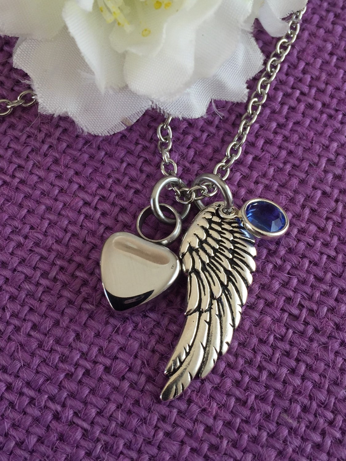 Urn Memorial cremation Jewelry Necklace Remembrance Necklace
