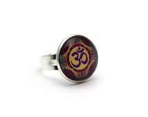Popular items for om ring on Etsy