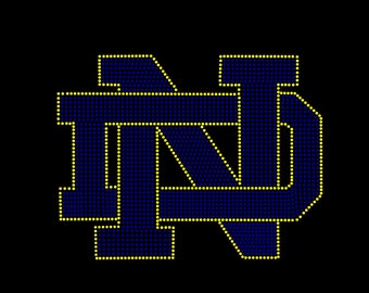 Notre dame logo | Etsy