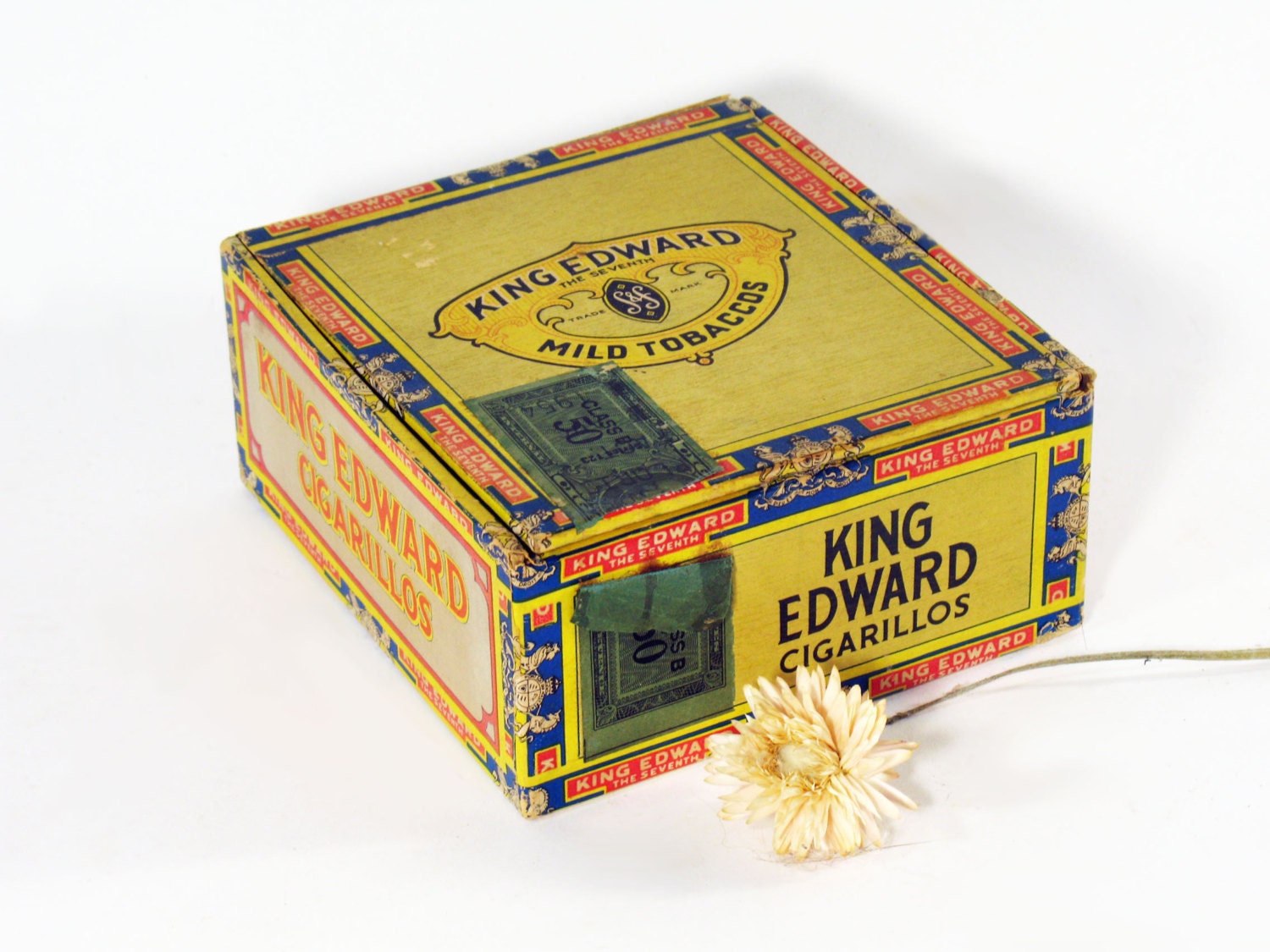 Small Cigar Box, King Edward, Collectible, Storage, Home Decor ...