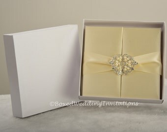 Couture Wedding Invitation Box