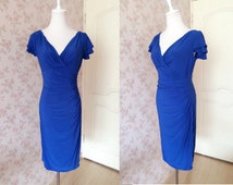 Unique royal blue dress related items | Etsy