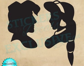 Aladdin silhouette | Etsy