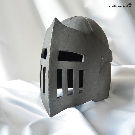 Knight Helmet Template For EVA Foam Version By MellowmindCosplay