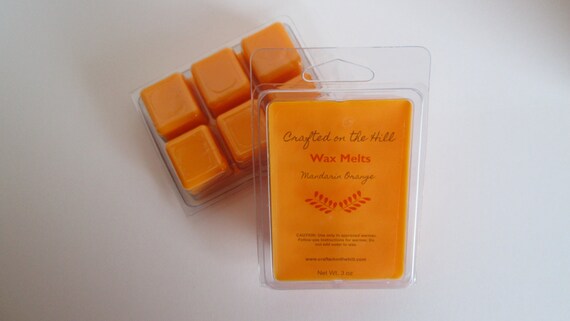 Mandarin Orange Wax Melts Highly Scented Wax Soy Blend