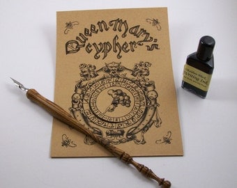 Hand-Cut Goose Feather Quill for Calligraphy by ArteOfTheBooke