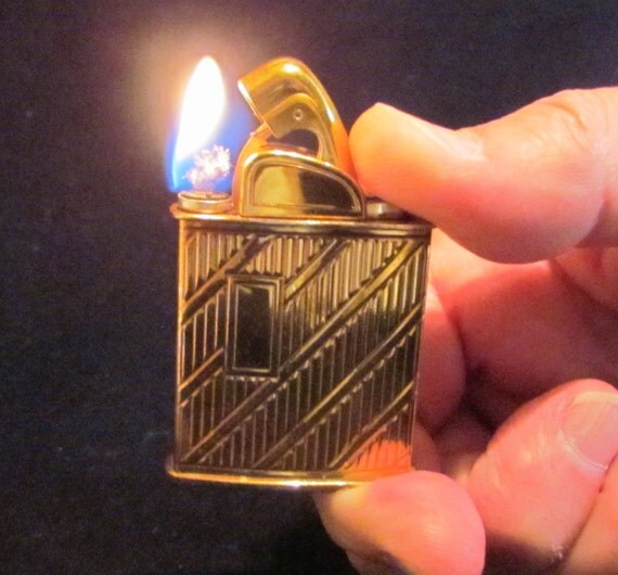 Vintage Evans Lighter Baron Lighter Art Deco by PowerOfOneDesigns