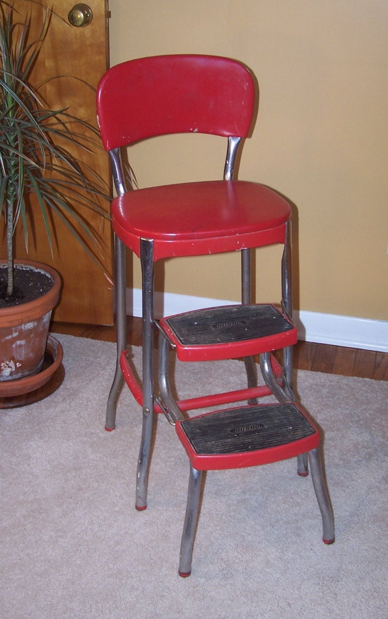 red cosco step stool – Haute Juice