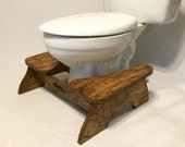 Awesome Handcrafted Squat Stools by PoopStoops on Etsy