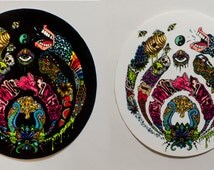 Bassnectar ColorDrop Vinyl Sticker or Iron on Patch Designed by Chelsea ...