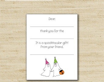 Halloween thank you | Etsy