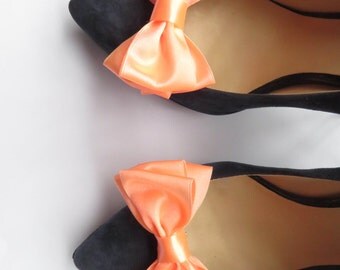 Peach bridal shoes | Etsy
