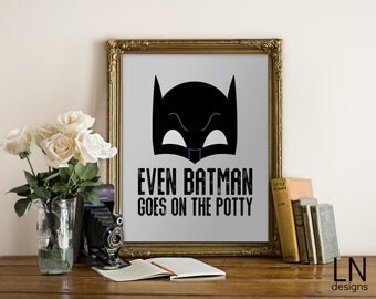 Superhero potty | Etsy