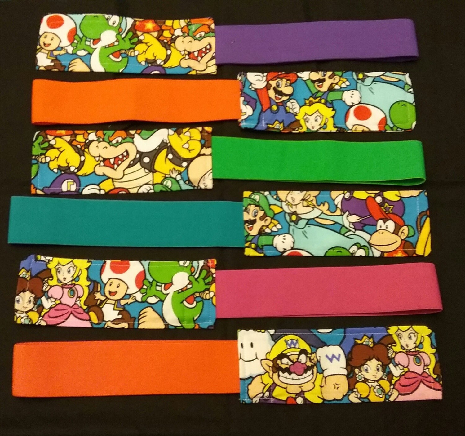 Super Mario Bookmark Stay Put Bookmark Elastic Bookmark