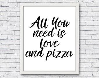 Pizza quotes | Etsy