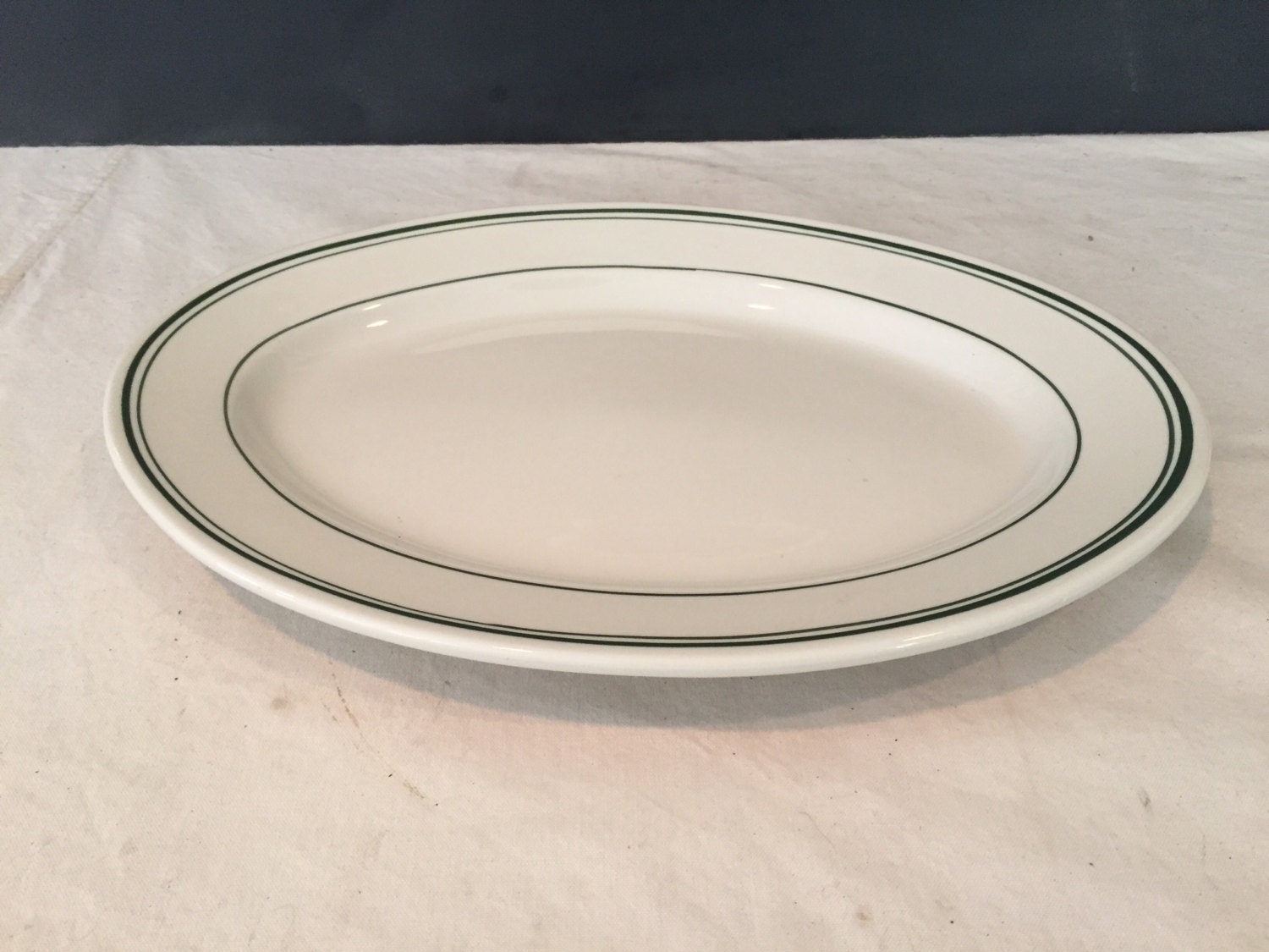 Vintage Oval Diner Plater – Homer Laughlin China – Serving Plater ...