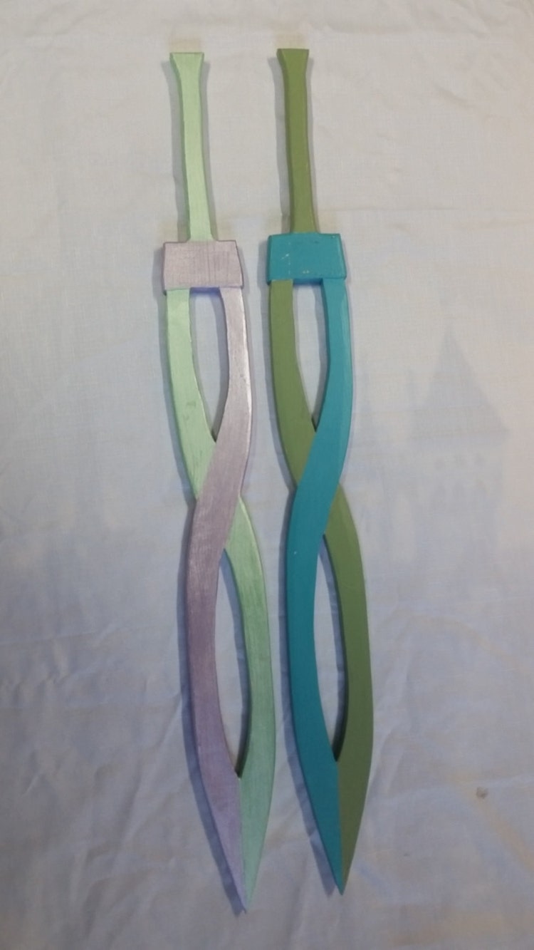 Fierce Diety. Double Helix Sword Inspired by by DragonHuntArmoury