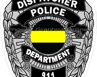 911 dispatcher decal | Etsy