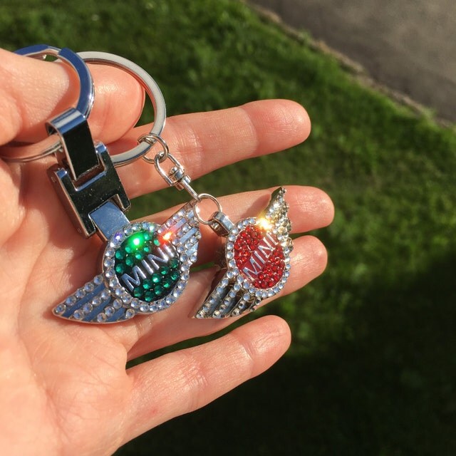 Bling Keychains with Swarovski Elements by LaVostraDolceVita