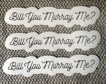 Popular items for bill murray sticker on Etsy