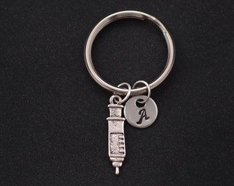 Syringe needle charm | Etsy