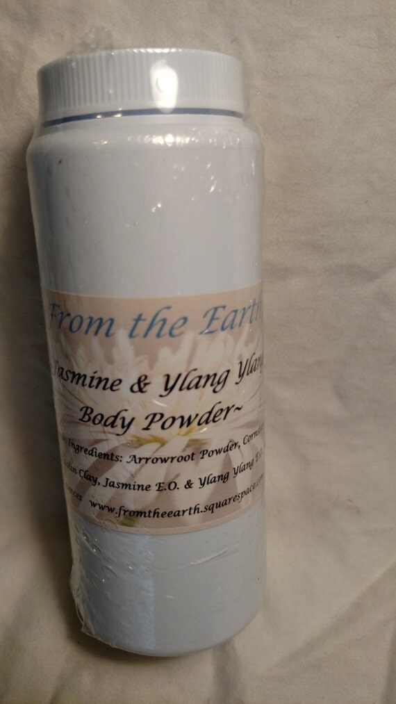 Body Powder Organic Talc Free Aluminum Free by FromtheEarthNY