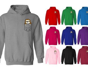 Sloth hoodie | Etsy