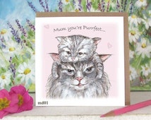 Unique purrfect birthday related items | Etsy