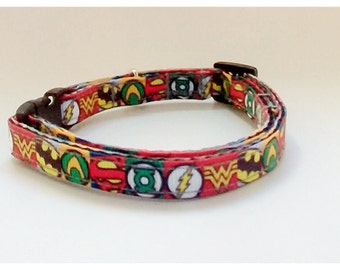 Superhero dog collar | Etsy