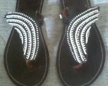 Popular items for kenyan sandals on Etsy