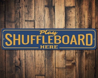Shuffleboard | Etsy