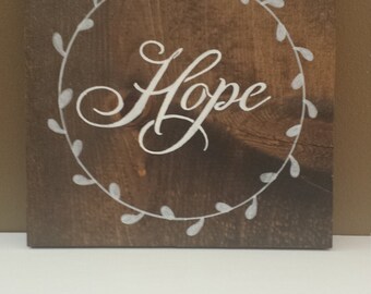 Unique hope sign related items | Etsy