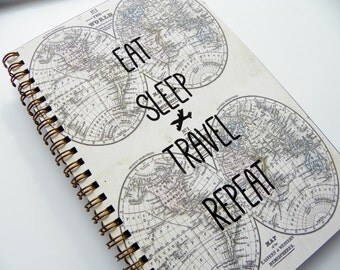 Unique travel notebook related items | Etsy