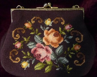 Needlepoint handbag | Etsy
