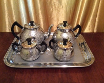 Unique aluminum tea set related items | Etsy